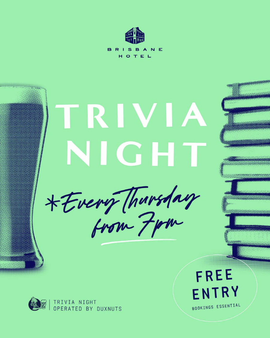 Trivia Night - The Brisbane Hotel